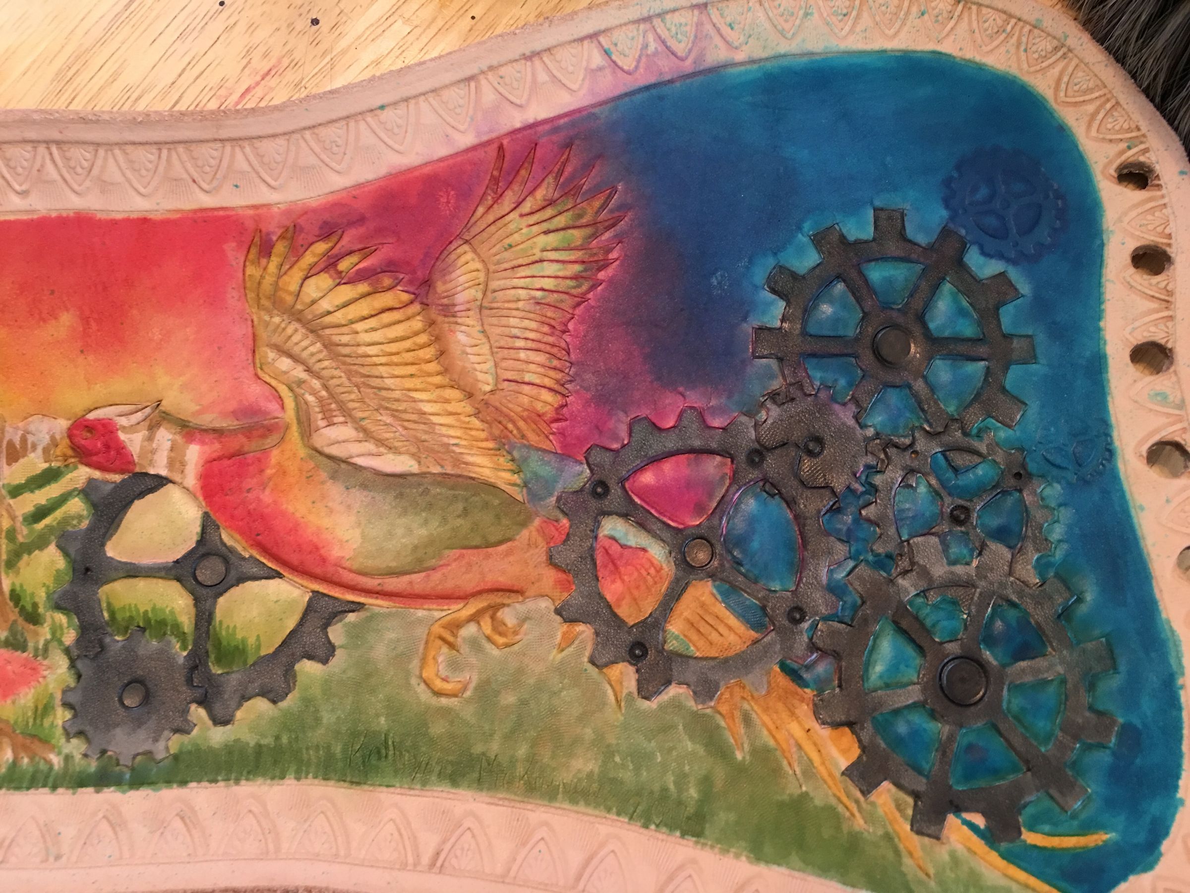 Leather Painting : 9 Steps (with Pictures) - Instructables