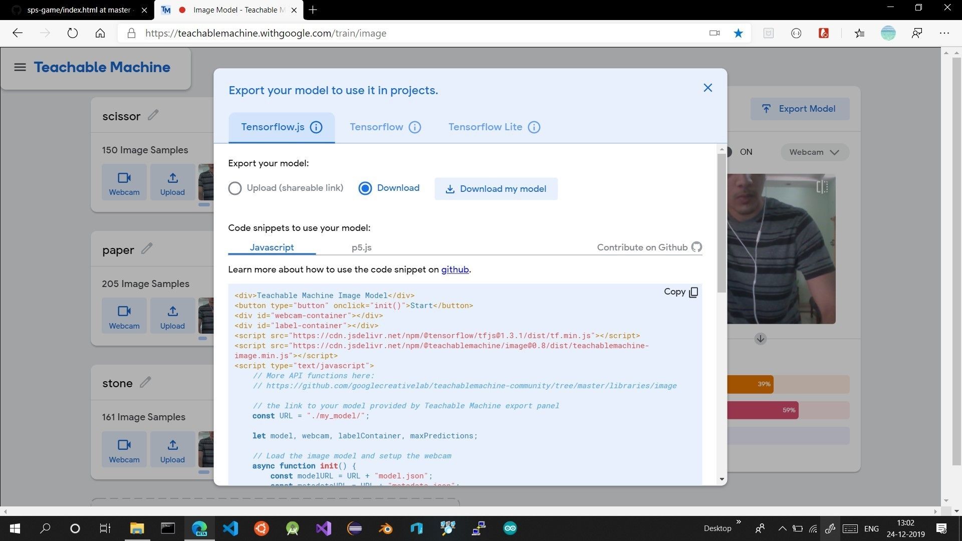 Stone Paper Scissor Game : 6 Steps - Instructables