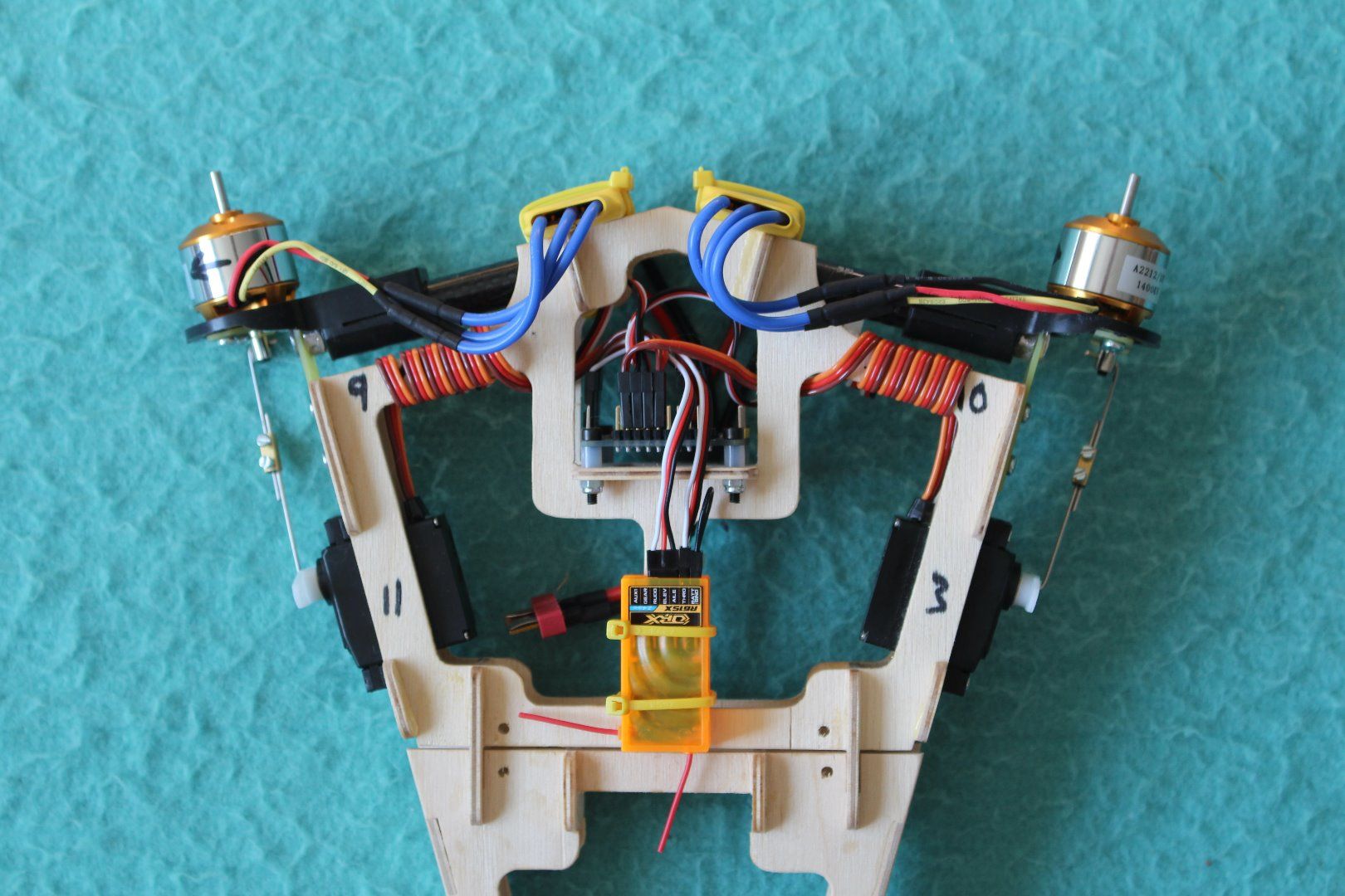 Bicopter A2212 1400Kv Motors Multiwii Fc : 4 Steps (with Pictures ...