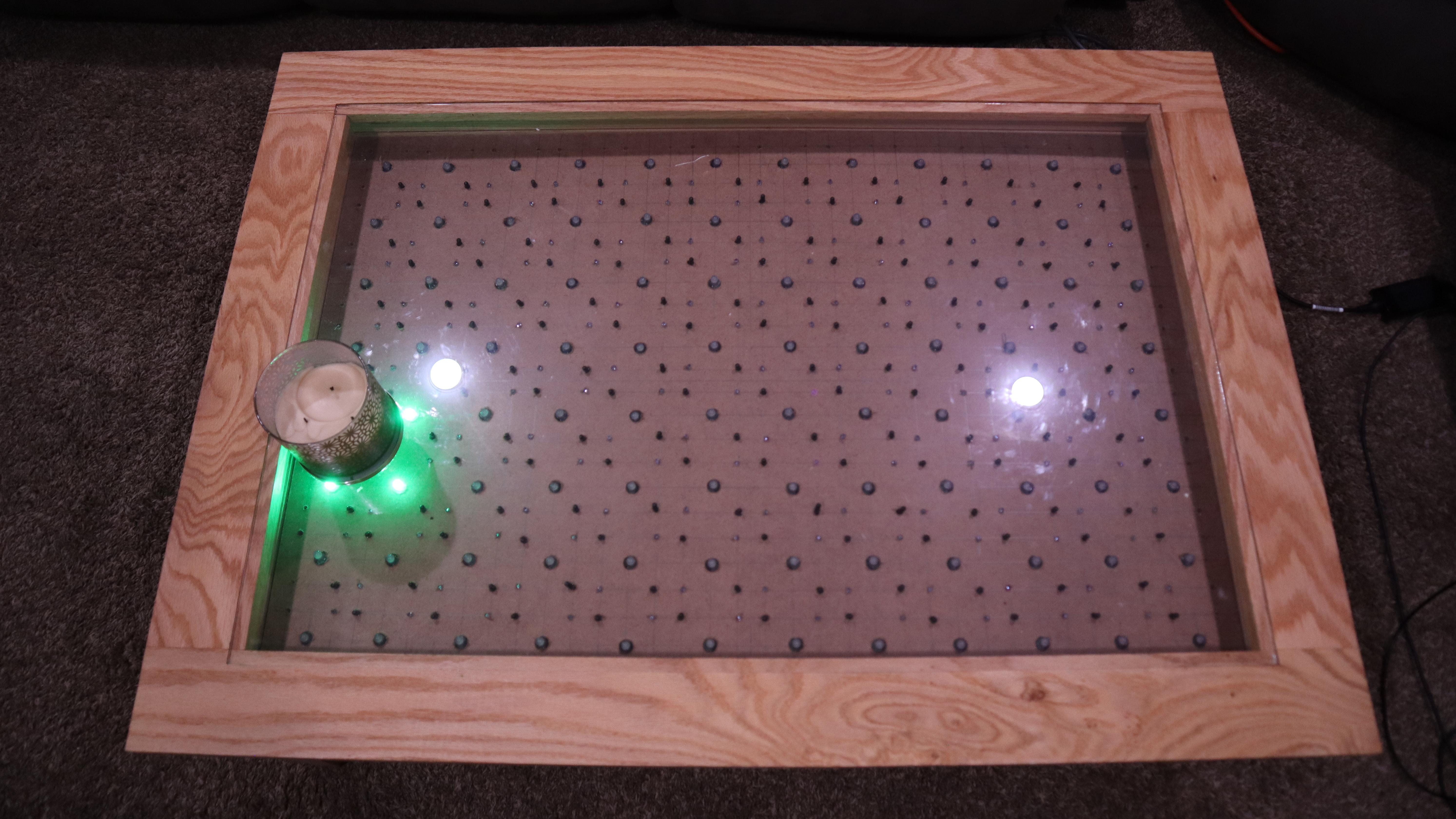 Arduino Interactive LED Coffee Table : 6 Steps (with Pictures ...