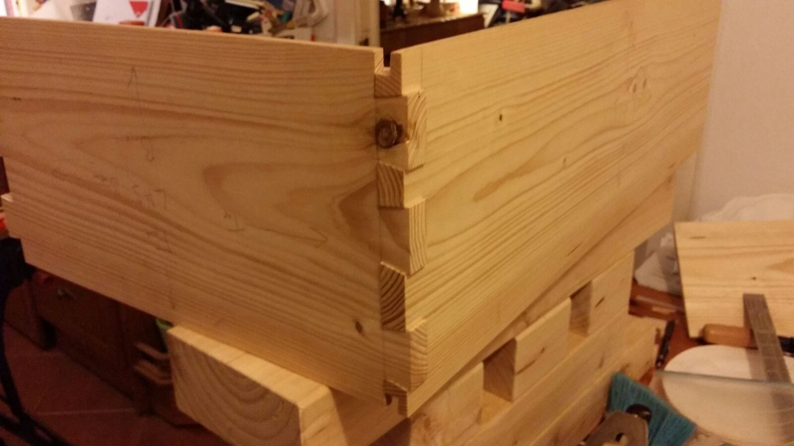 Beginning Woodworking Part 2: Fall Front Wooden Toolbox : 6 Steps (with ...