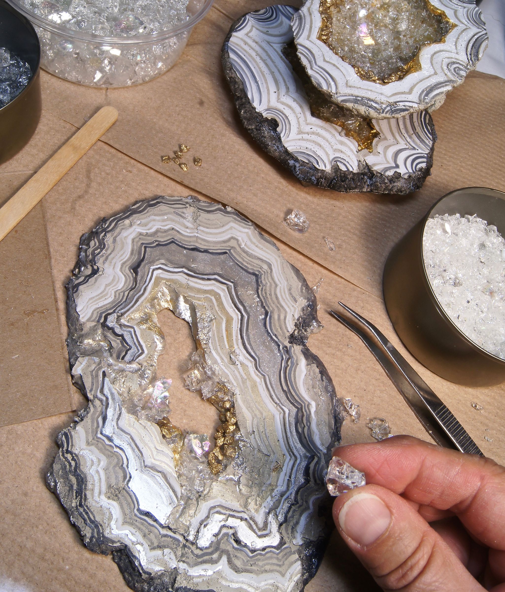 Fabulous Fake Concrete Geodes : 6 Steps (with Pictures) - Instructables