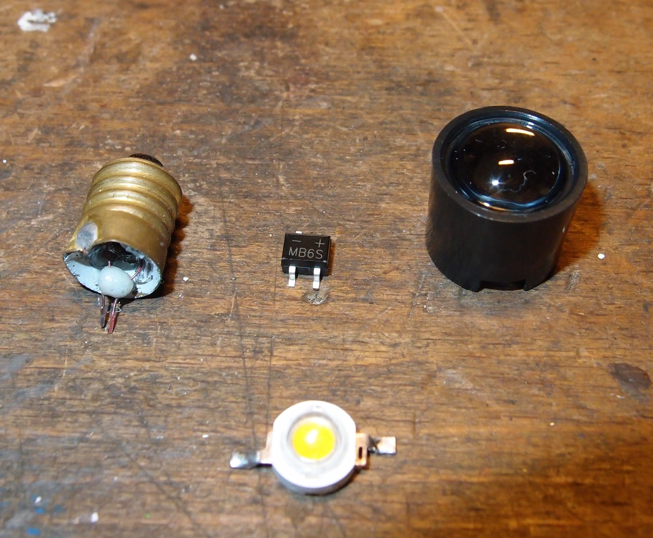 DIY Bicycle LED Bulb for Reversible Conversion of Old Bicycle Head ...