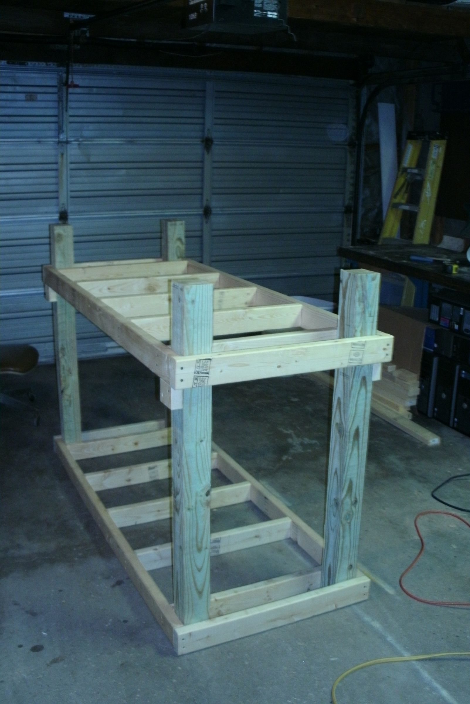 Heavy Duty Work Desk : 6 Steps (with Pictures) - Instructables