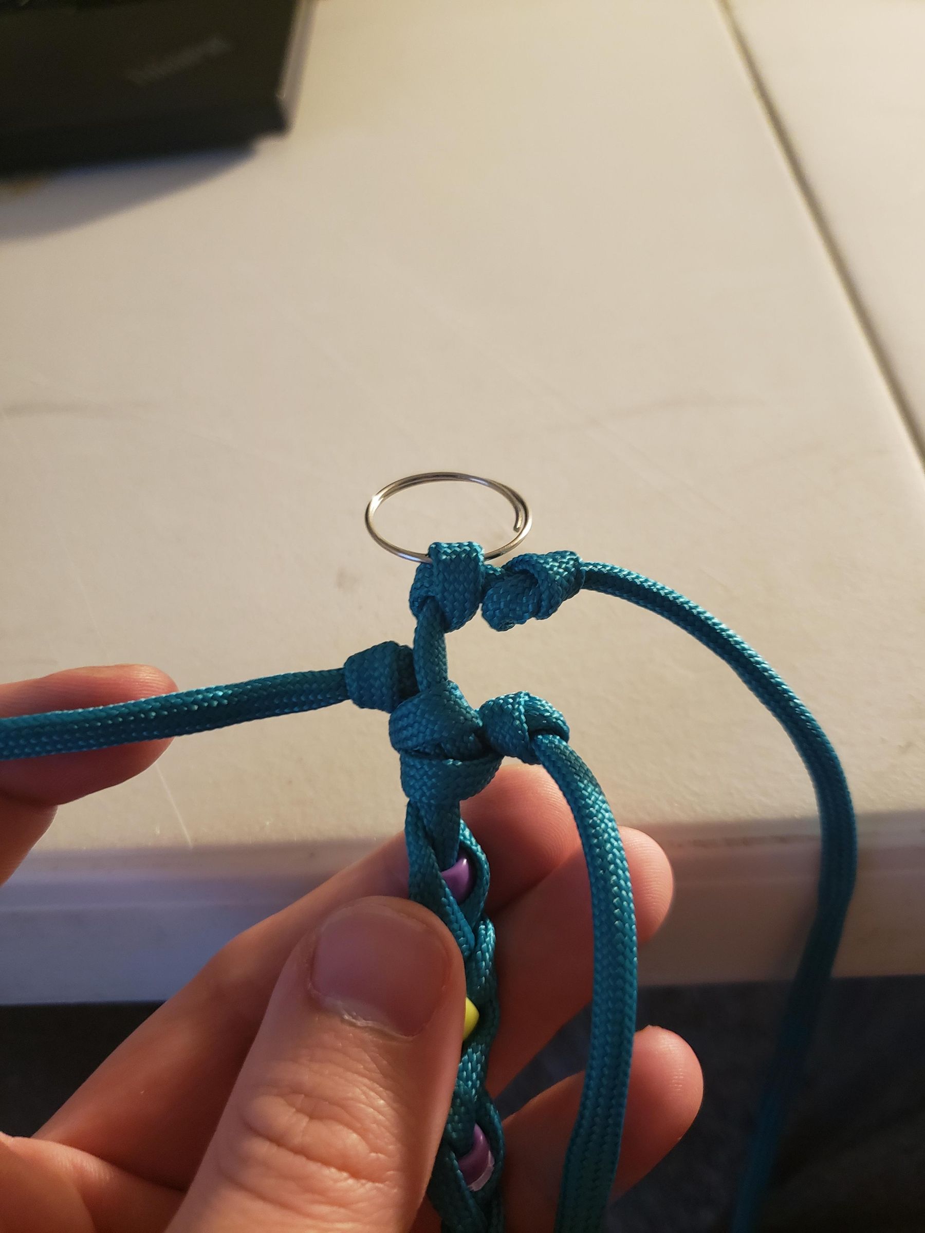 Braided Keychain : 7 Steps - Instructables