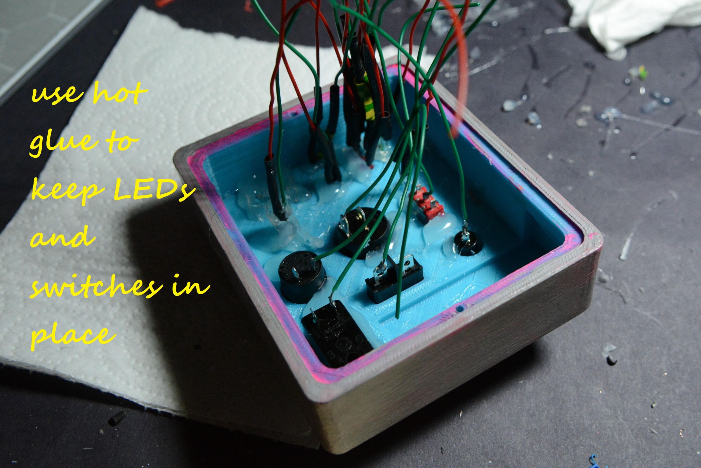 Fidget / Sensory Board With Switches for People Addicted to Clicking ...