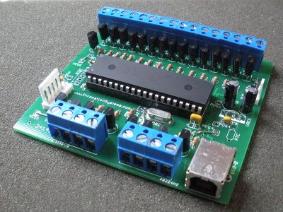 24 Channel USB Connected LED Controller, Upto 1A Per Channel : 12 Steps ...