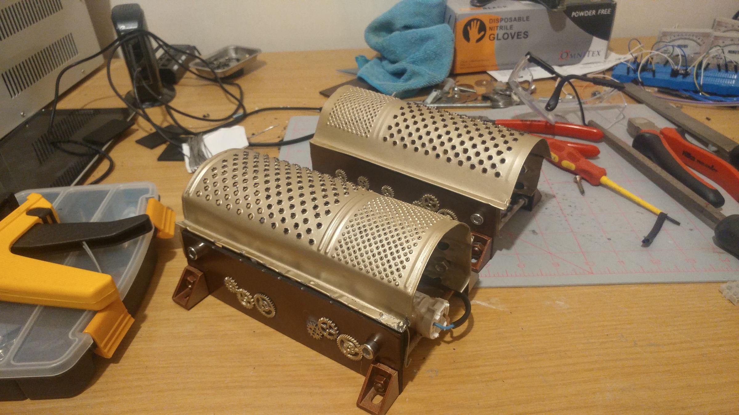 Steampunk Cheese Grater Lights : 6 Steps - Instructables