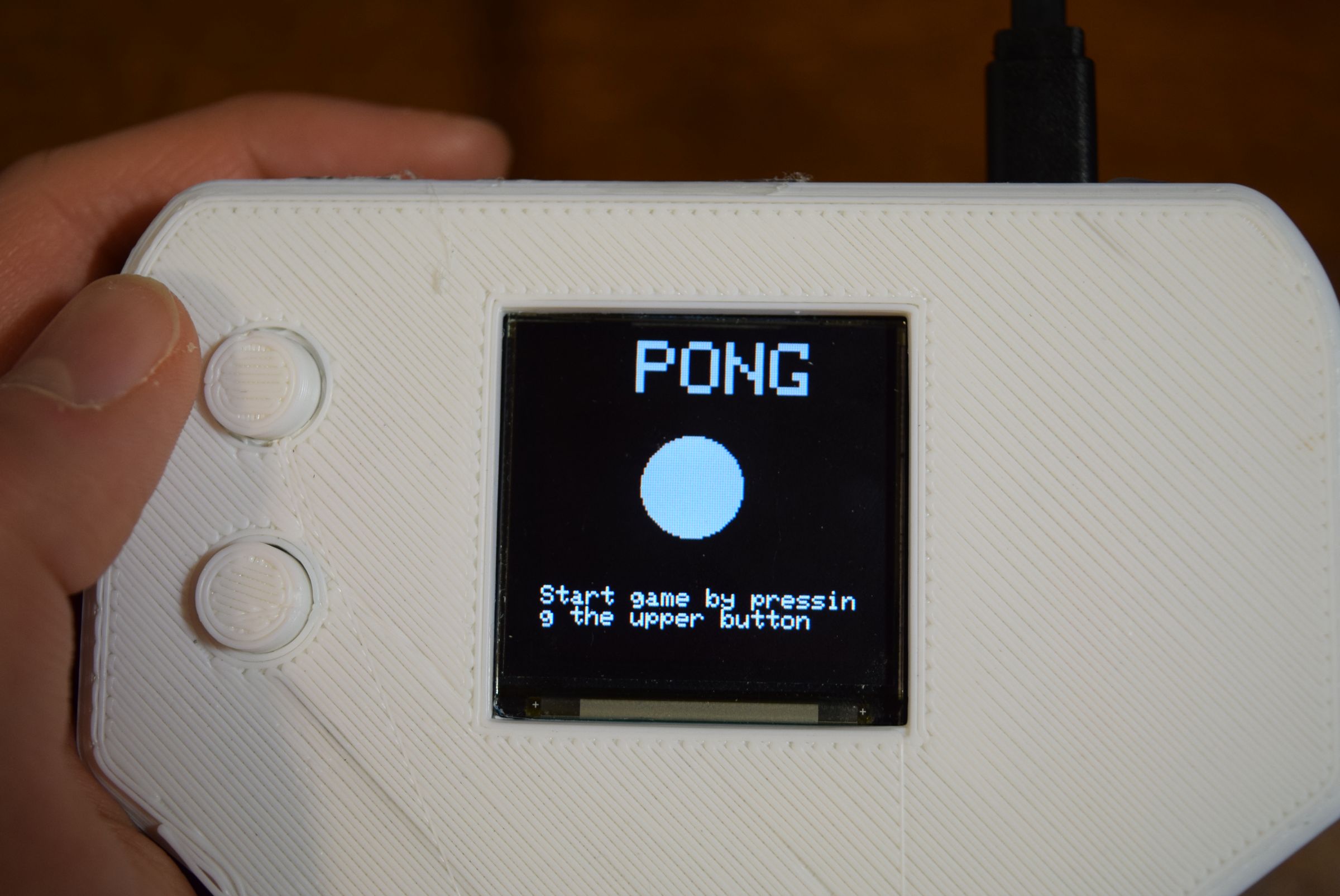 Handheld Arduino Pong Console : 6 Steps (with Pictures) - Instructables