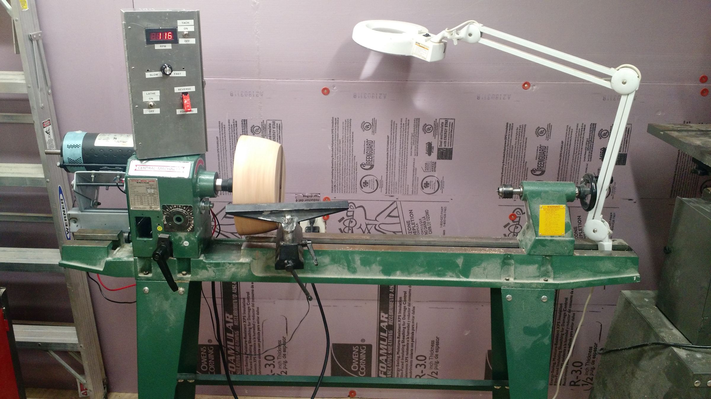 Replacing a Wood Lathe Motor With a Treadmill Motor : 10 Steps (with ...