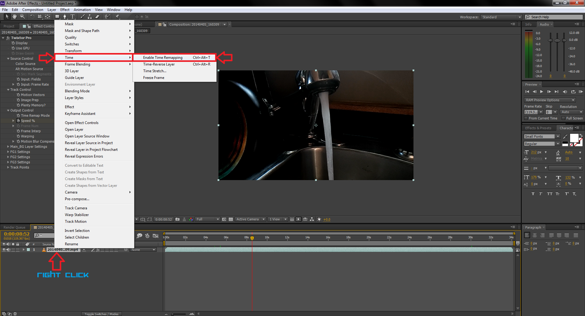 How to Do Extreme Slow Motion[After Effects] : 5 Steps - Instructables