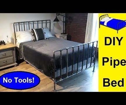 DIY Pipe Bed With NO Tools! : 7 Steps - Instructables