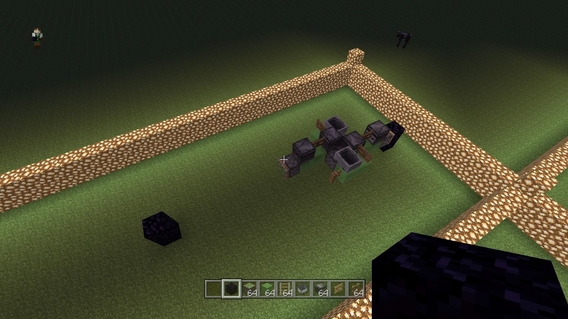 Minecraft SethBling's Simple 2-way Controllable Flying Machine Adapted ...