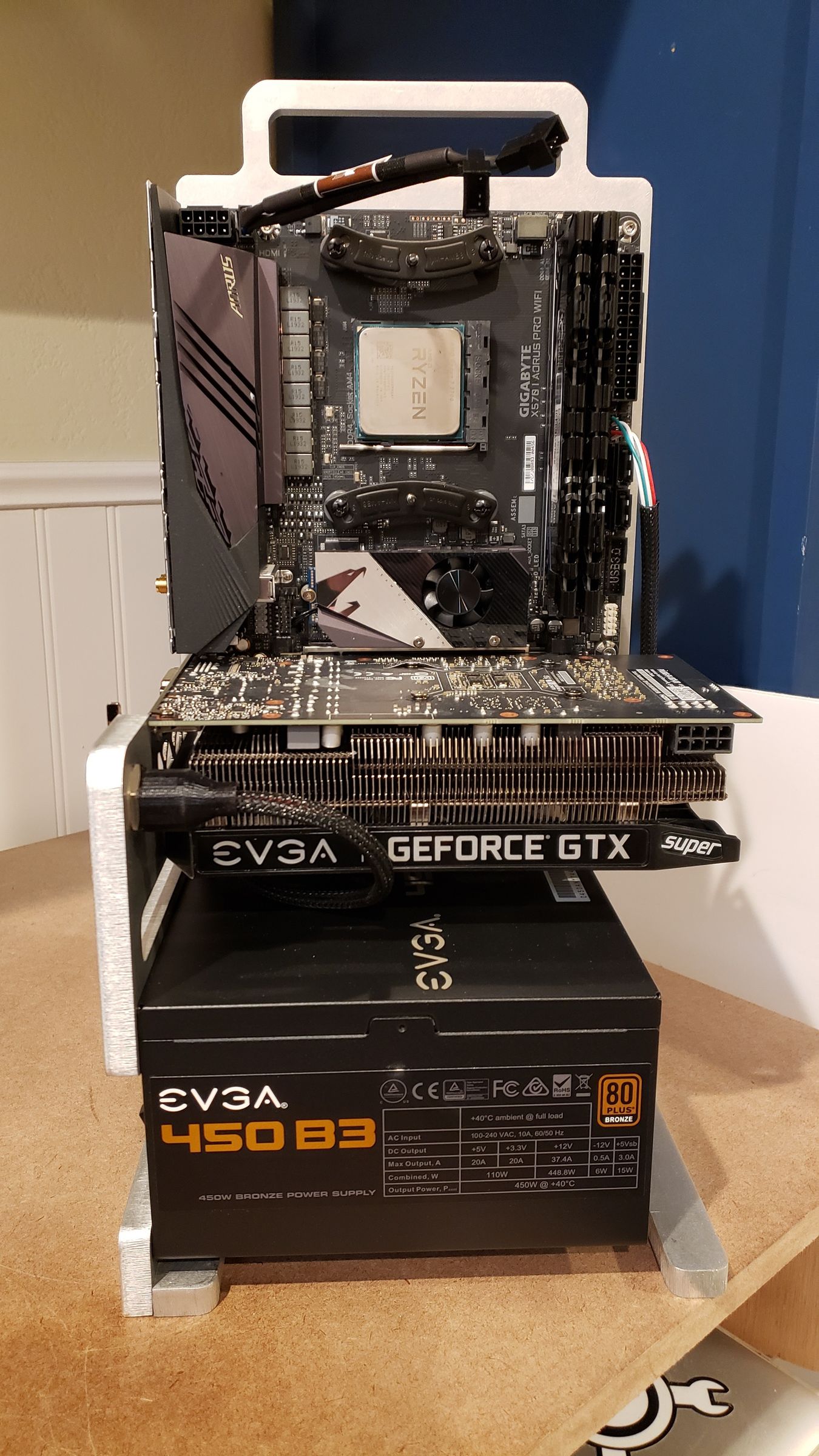 Open Frame Mini ITX PC : 5 Steps (with Pictures) - Instructables