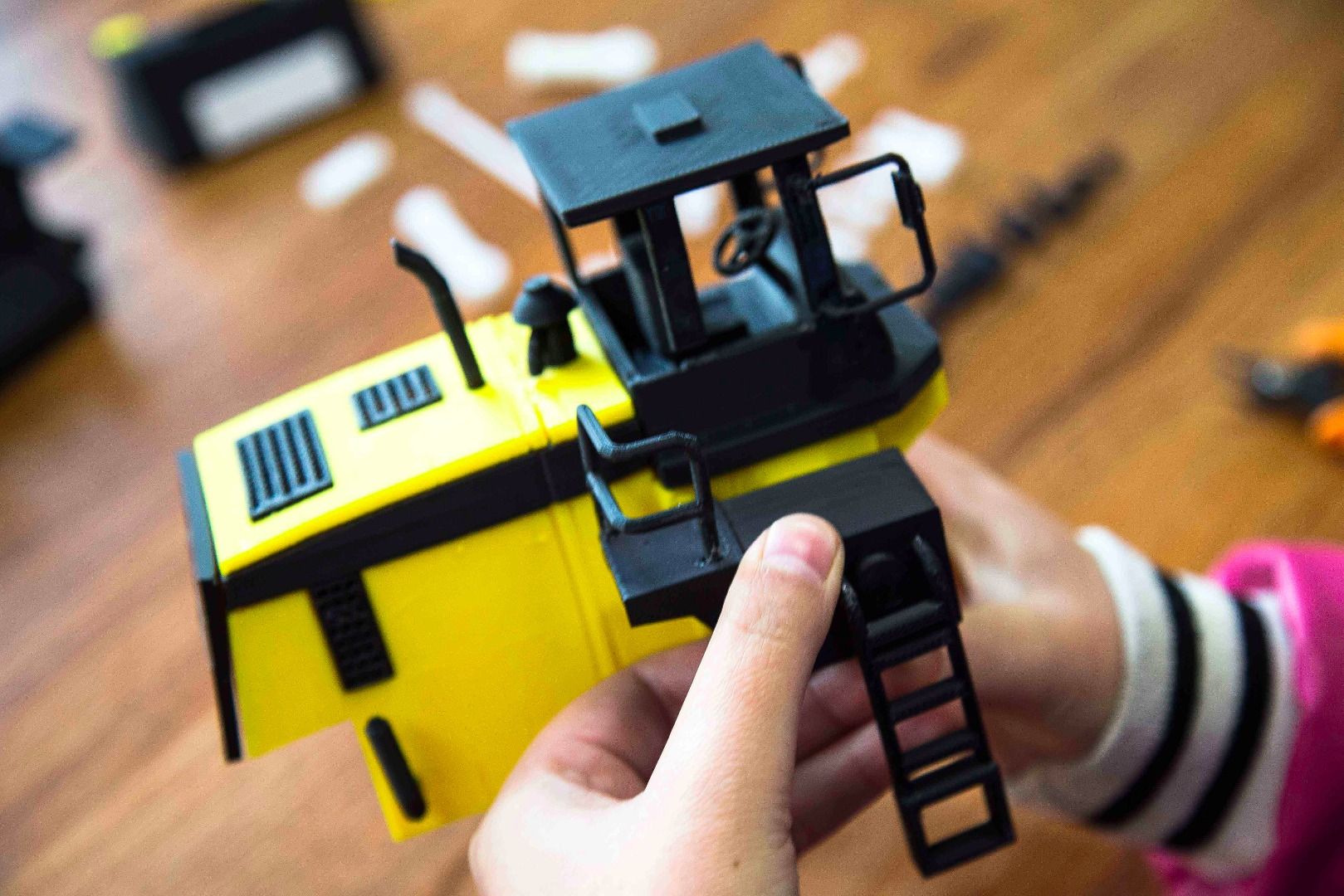 A 3D Printed Front End Loader : 10 Steps - Instructables