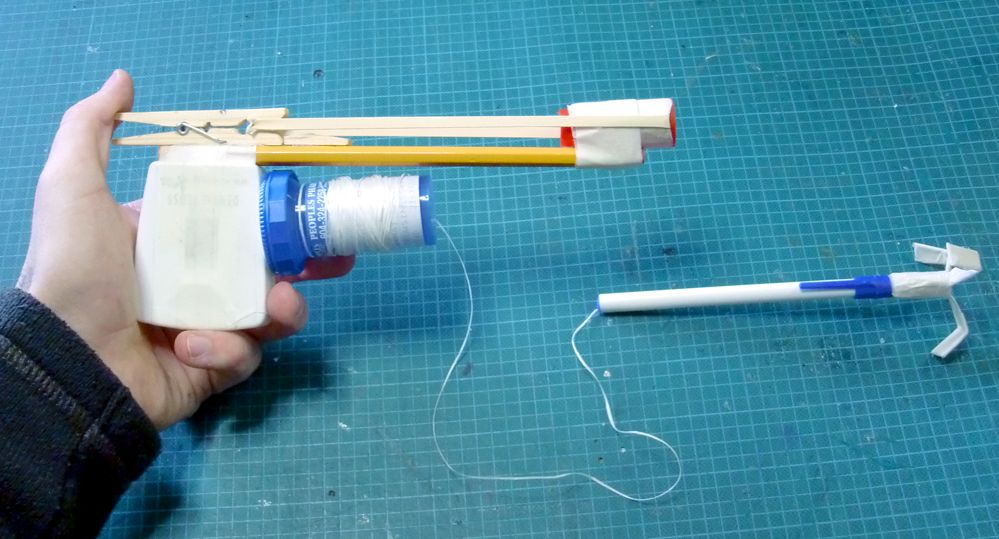 Mini Weapons Of Mass Destruction Clothespin Shooter