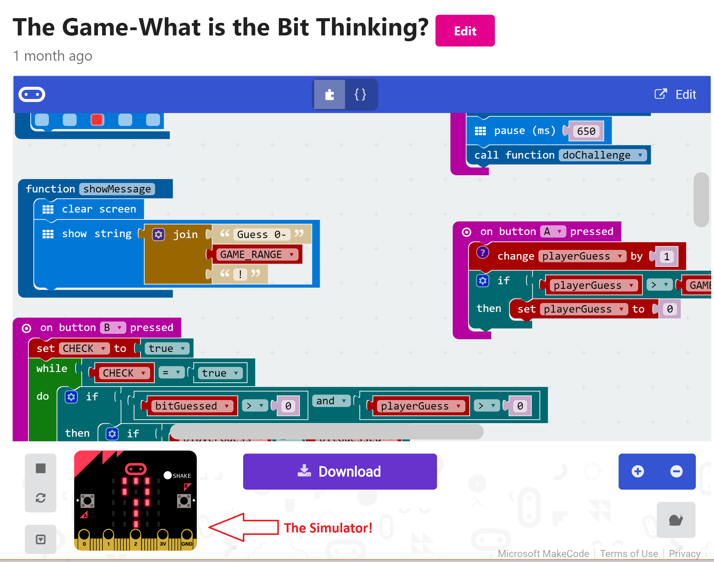 What's the Bit Thinking? Make a Simple Guessing Game With the BBC ...