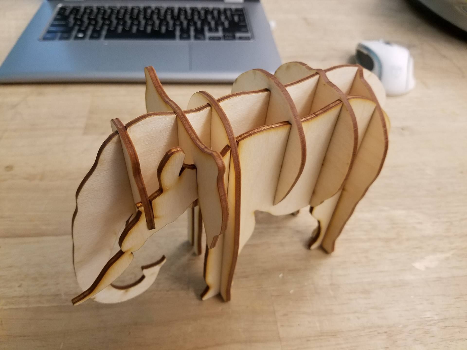 Laser Cut Elephant (with Pictures) - Instructables