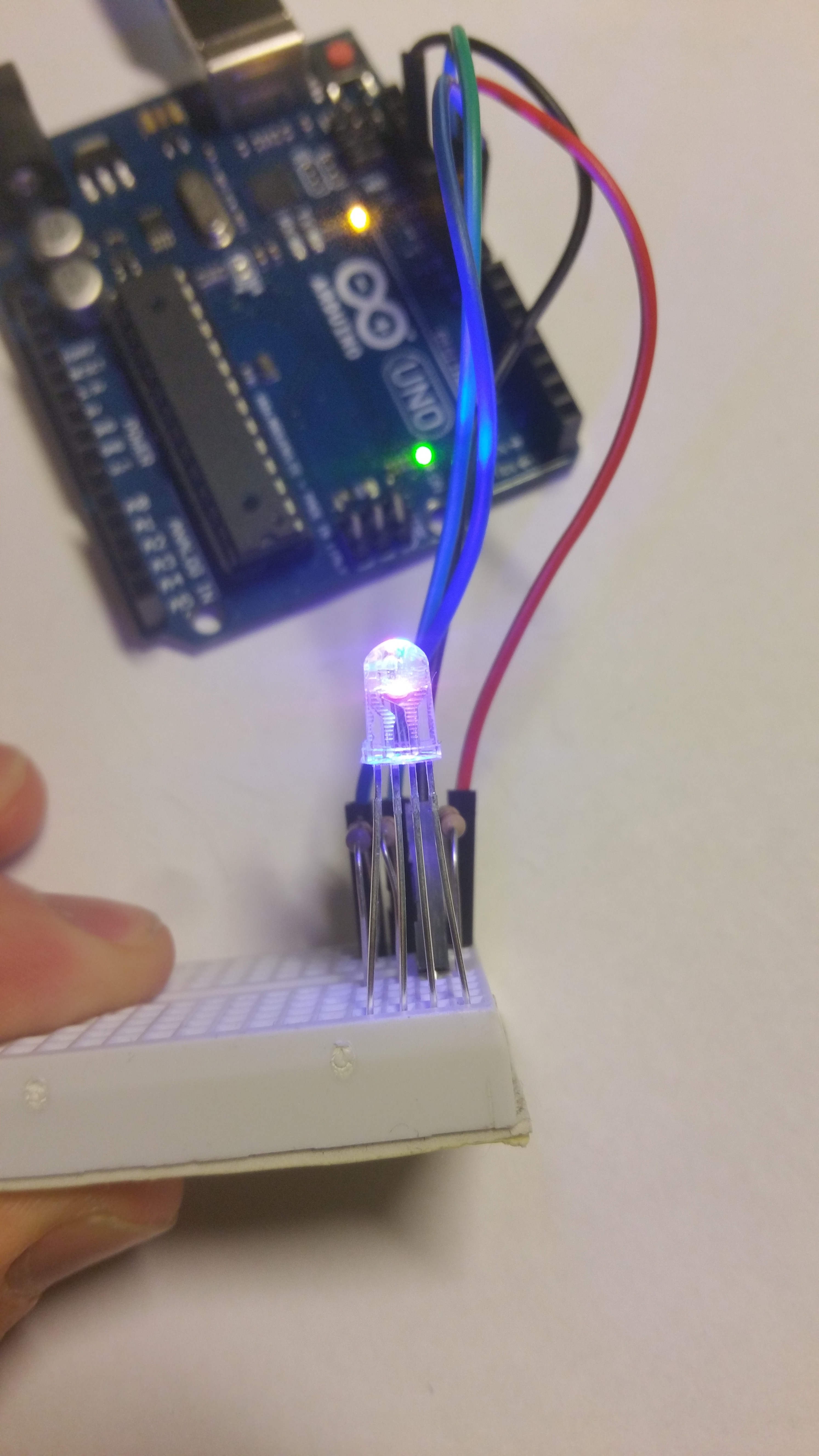 RGB LED Smooth Color Transition Using Arduino UNO : 3 Steps - Instructables