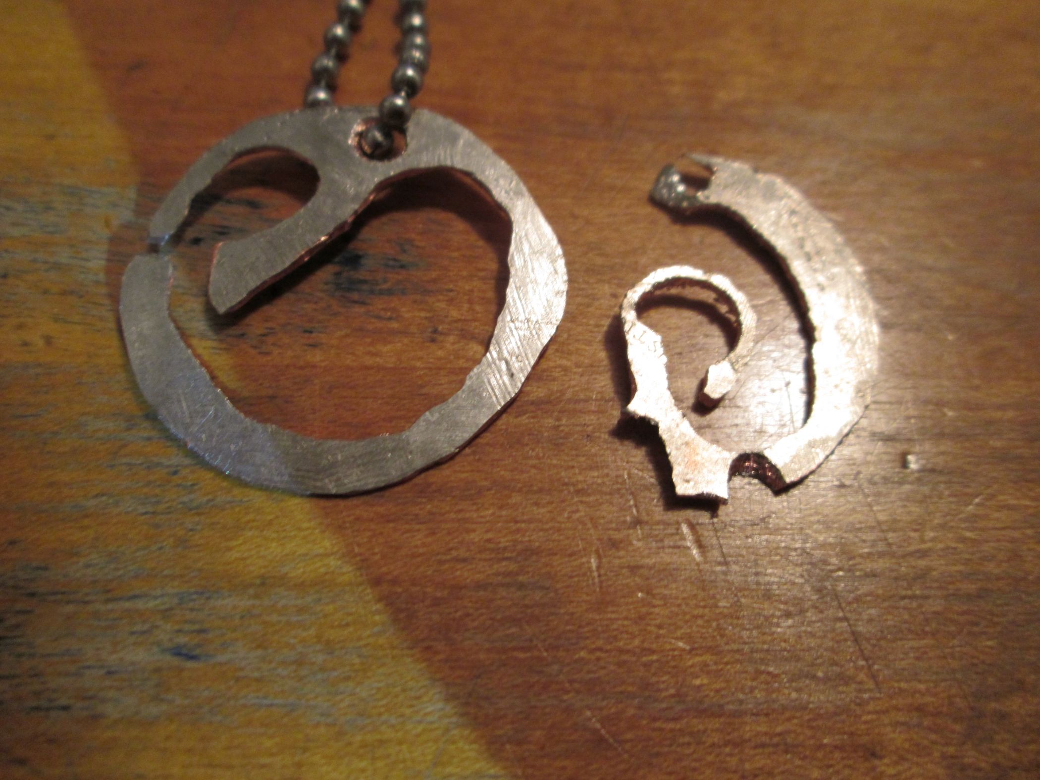 Easy Metal Pendant From Stuff You Already Have : 5 Steps - Instructables