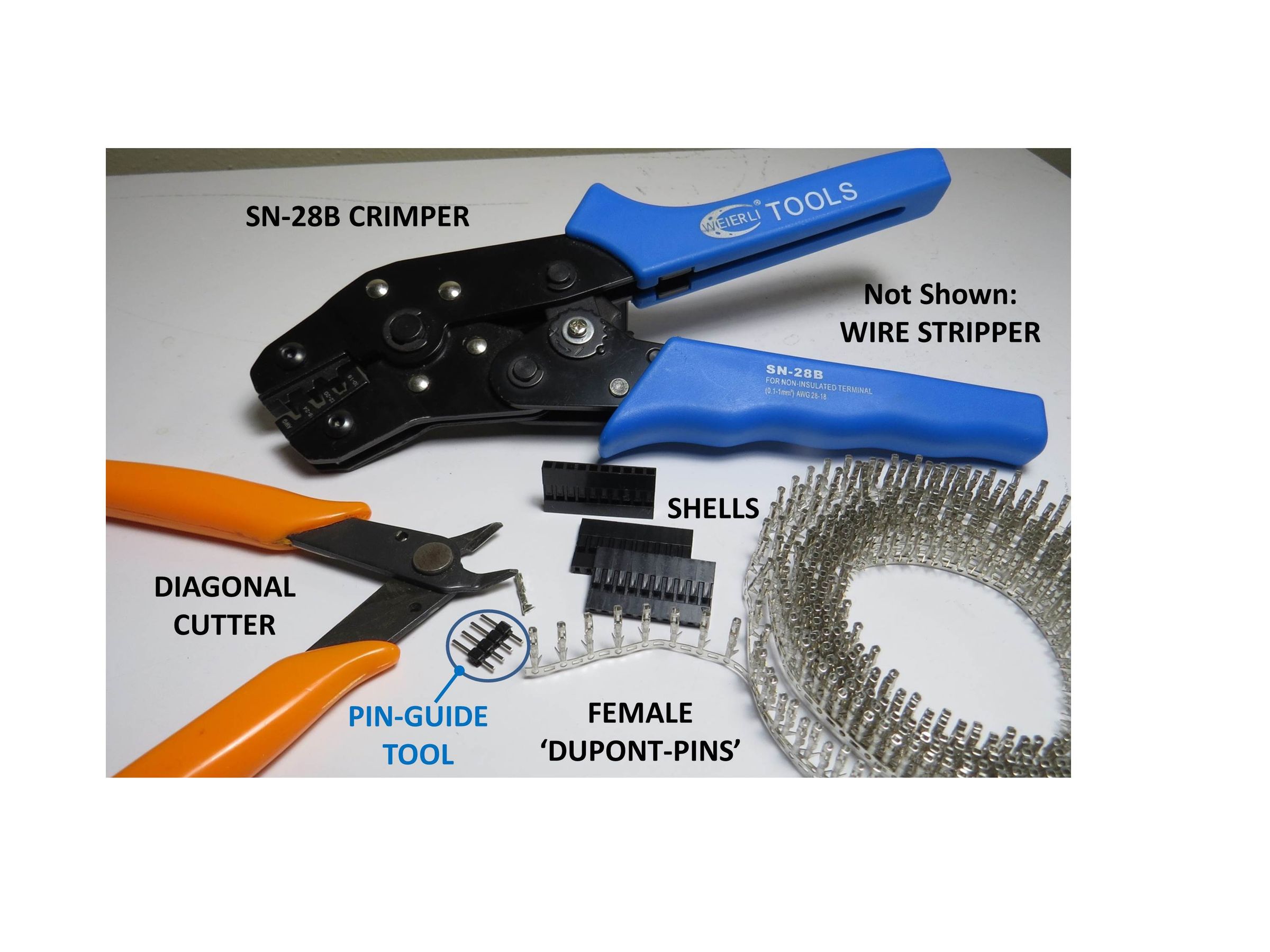 Make a Good Dupont Pin-Crimp EVERY TIME! : 15 Steps (with Pictures ...