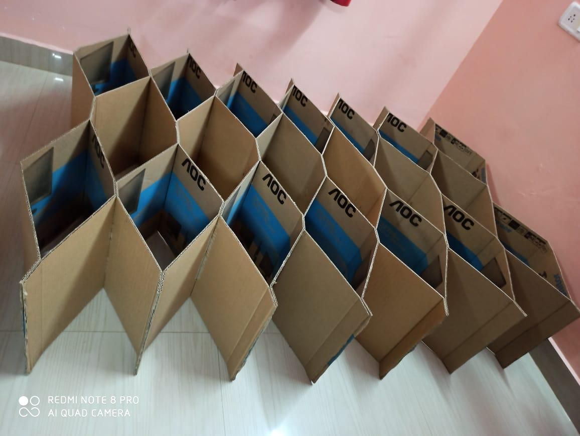 Dual Use Cardboard Furniture : 3 Steps (with Pictures) - Instructables