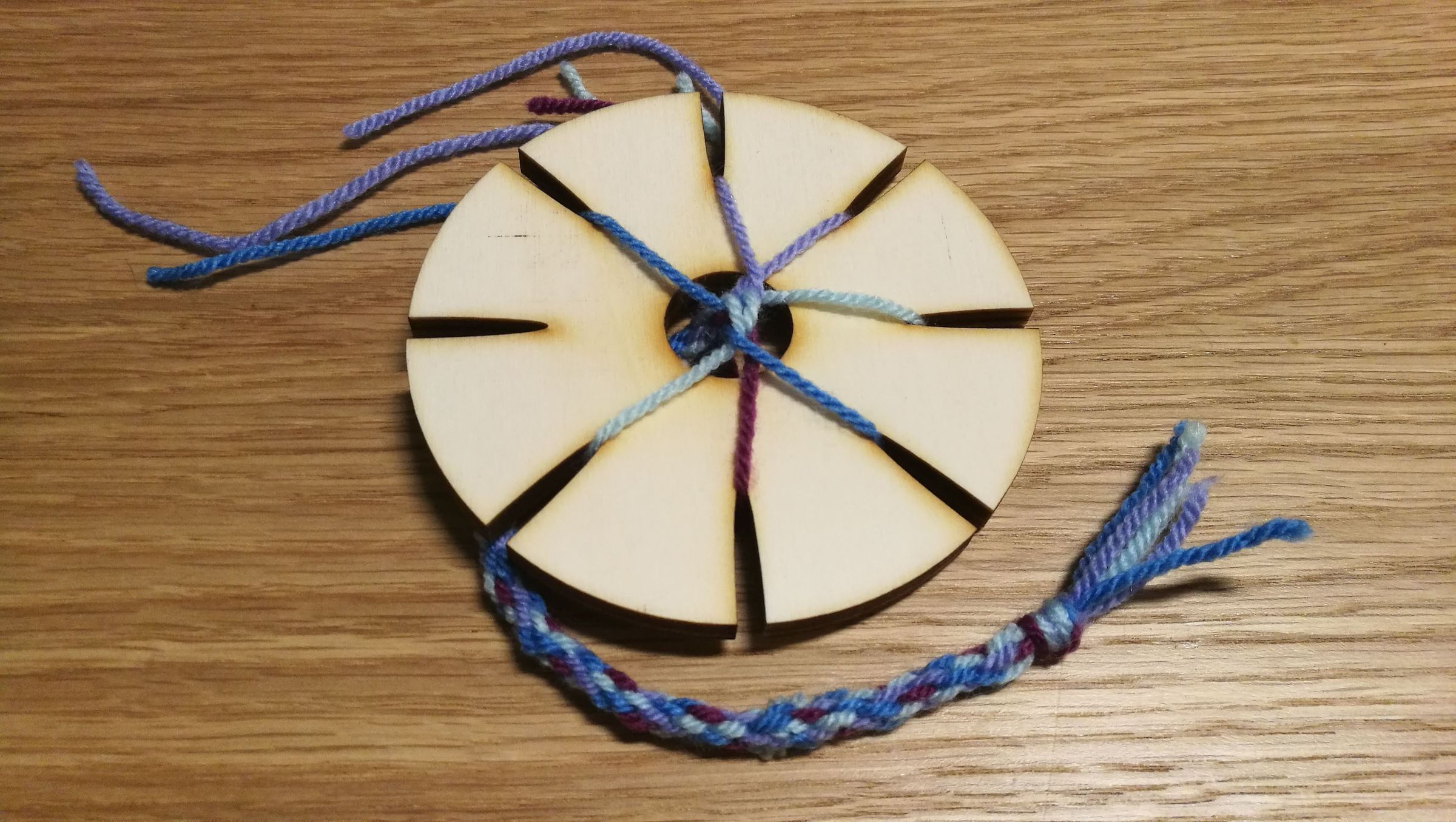 Viking Braids - Make a Trollen Wheel : 6 Steps (with Pictures ...
