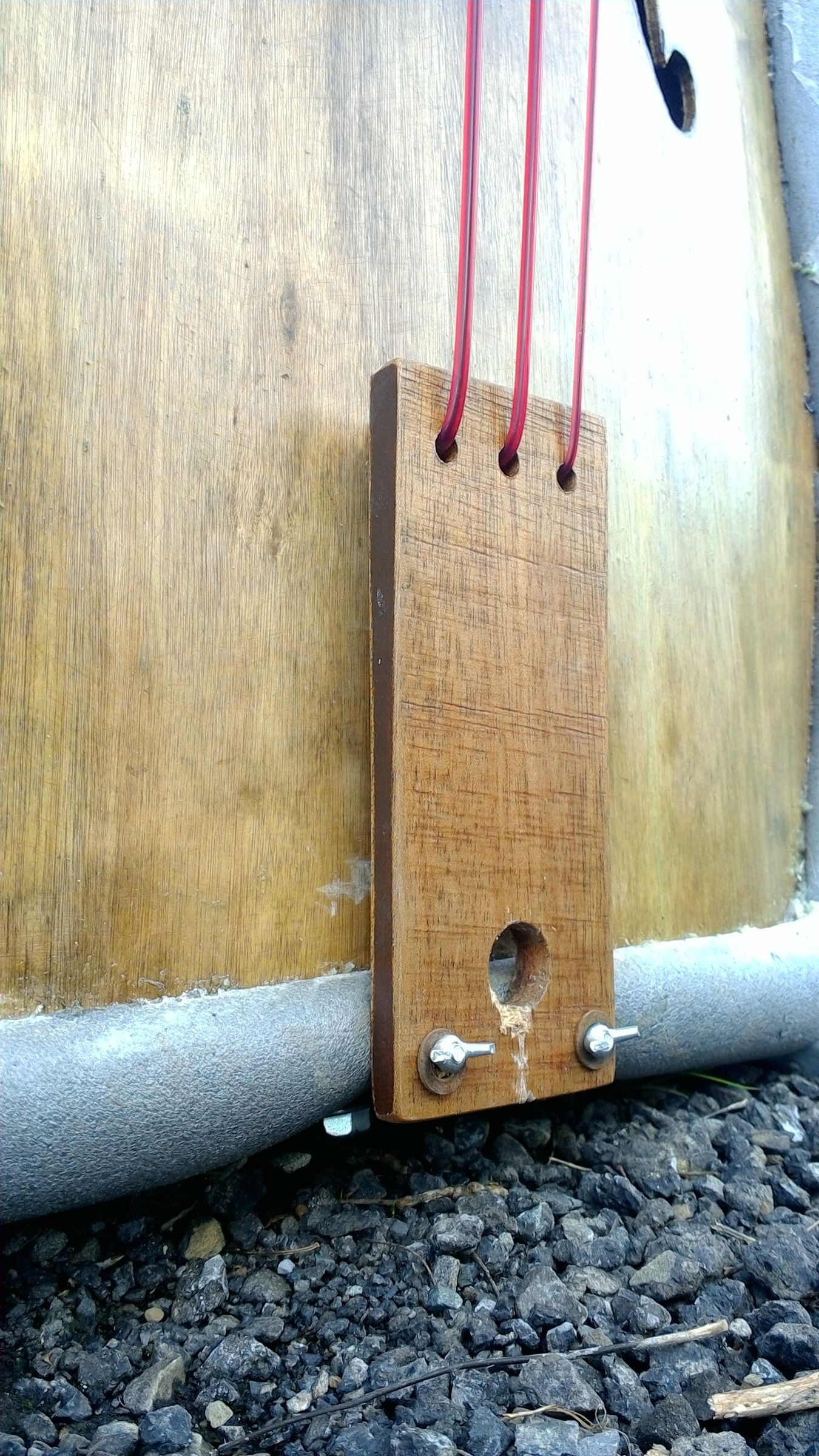 3-string Wheelbarrow Upright Bass : 12 Steps (with Pictures ...