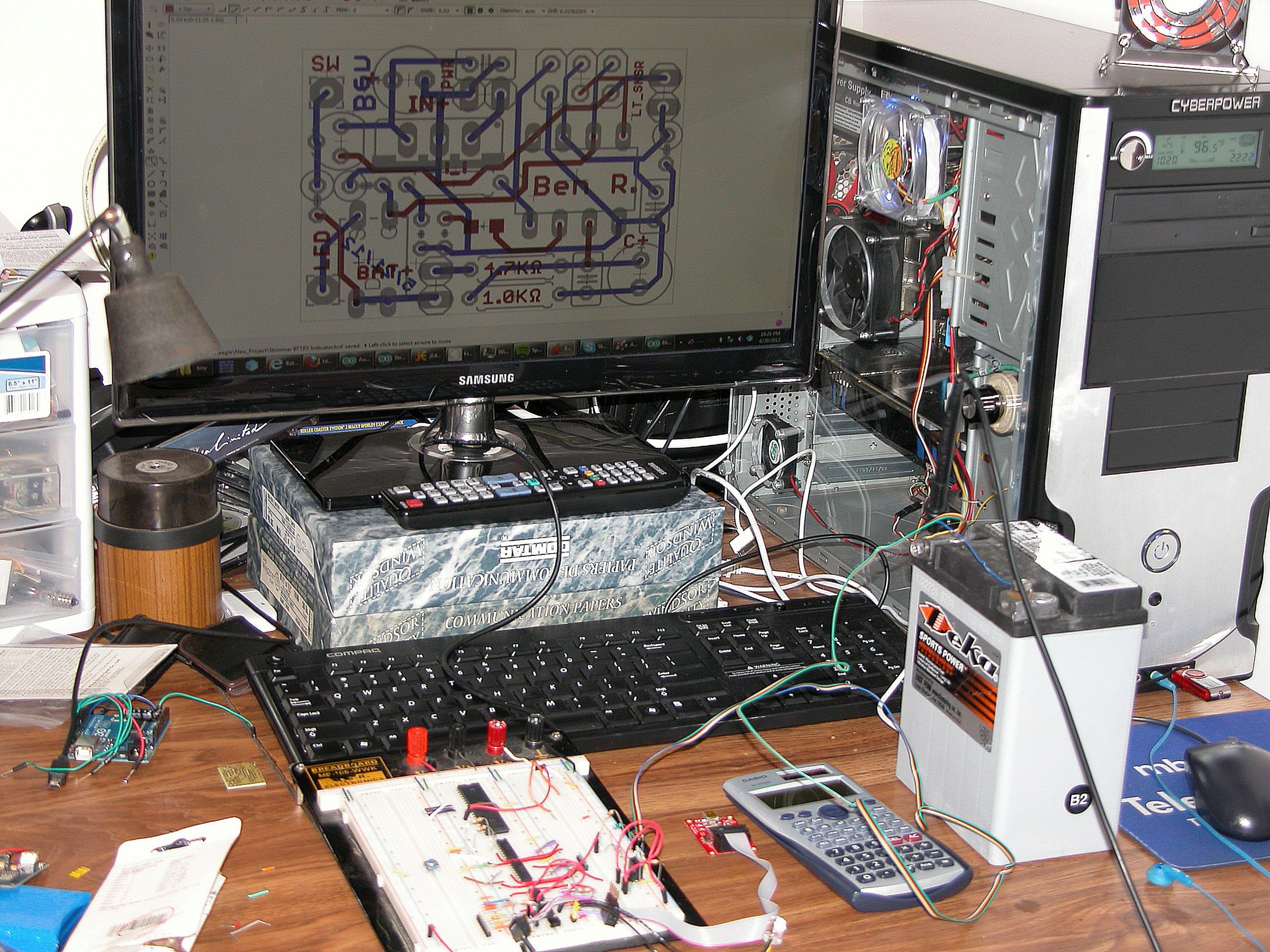 Battery Voltage Indicator - Instructables