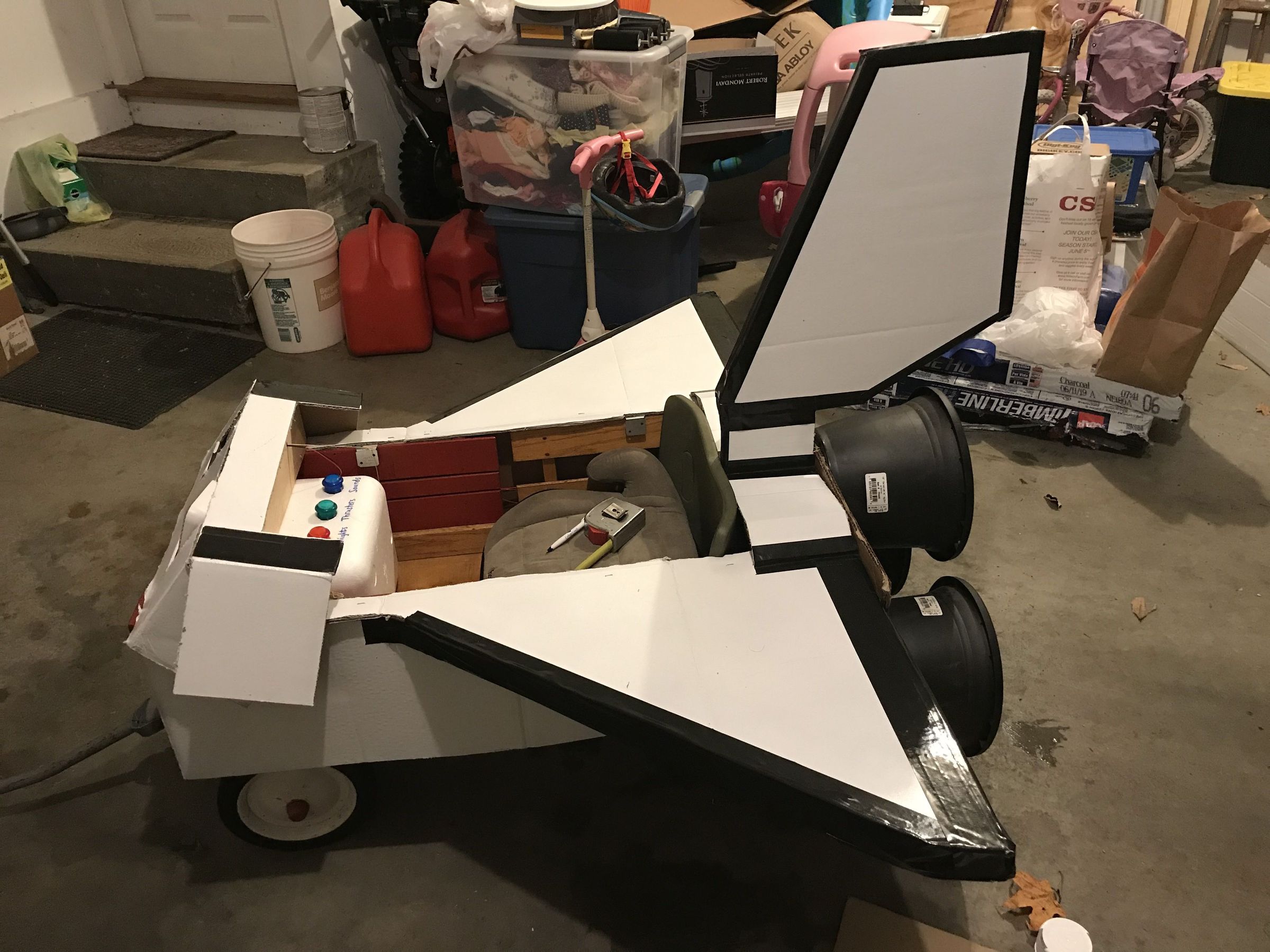 Out of This World Space Shuttle Wagon! : 4 Steps (with Pictures ...