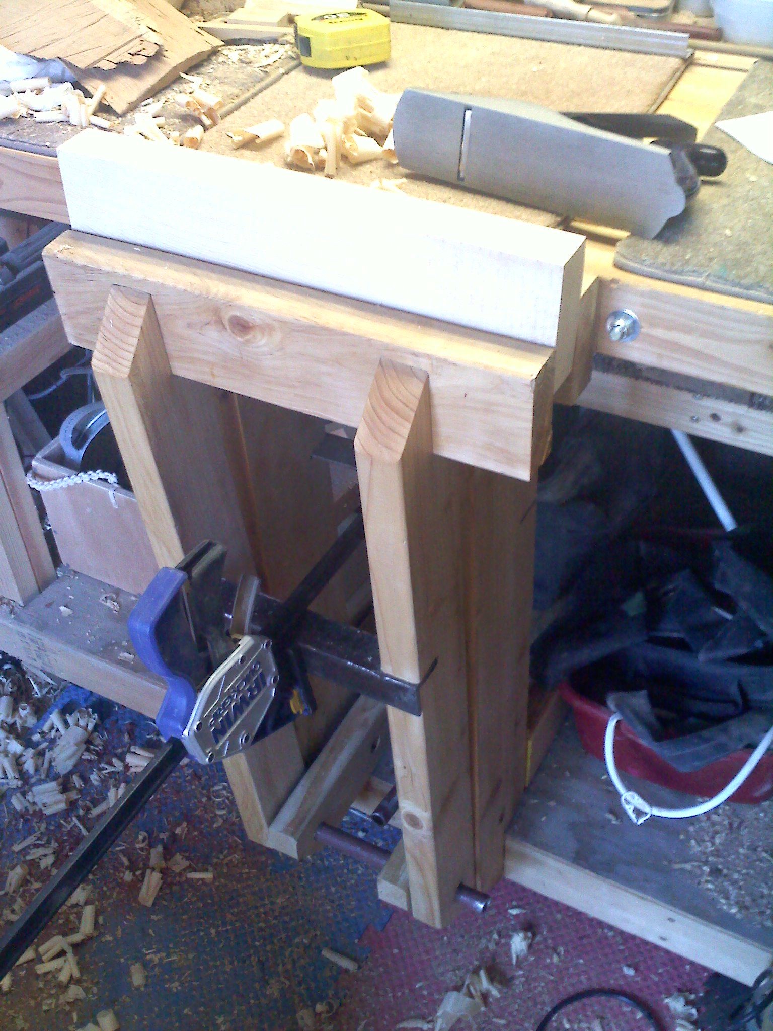 Leg Vise (Threadless) : 10 Steps (with Pictures) - Instructables