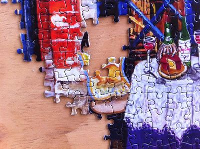 How to Put Together a Jigsaw Puzzle : 11 Steps (with Pictures ...