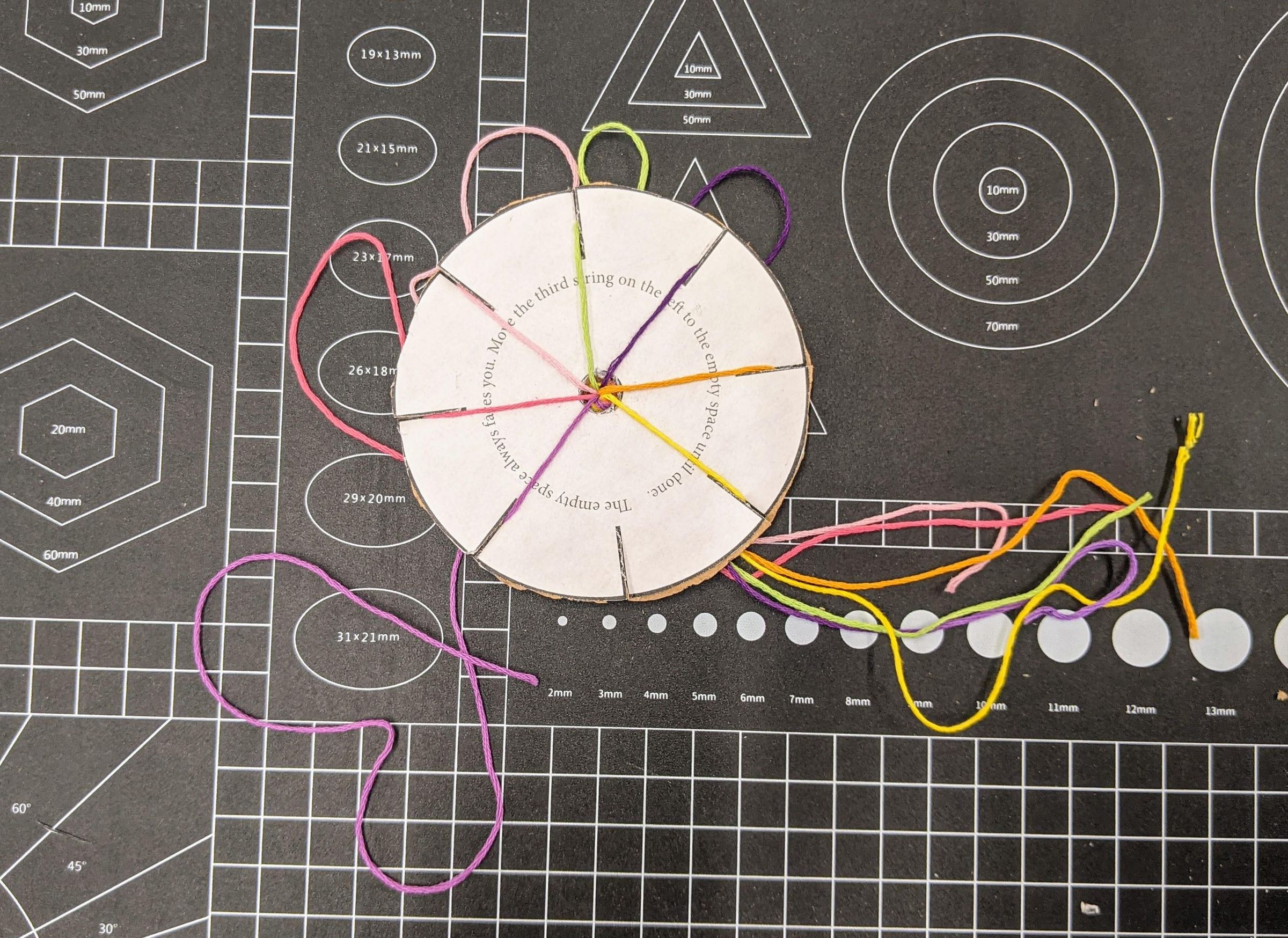 Cardboard Loom Friendship Bracelet : 7 Steps (with Pictures ...