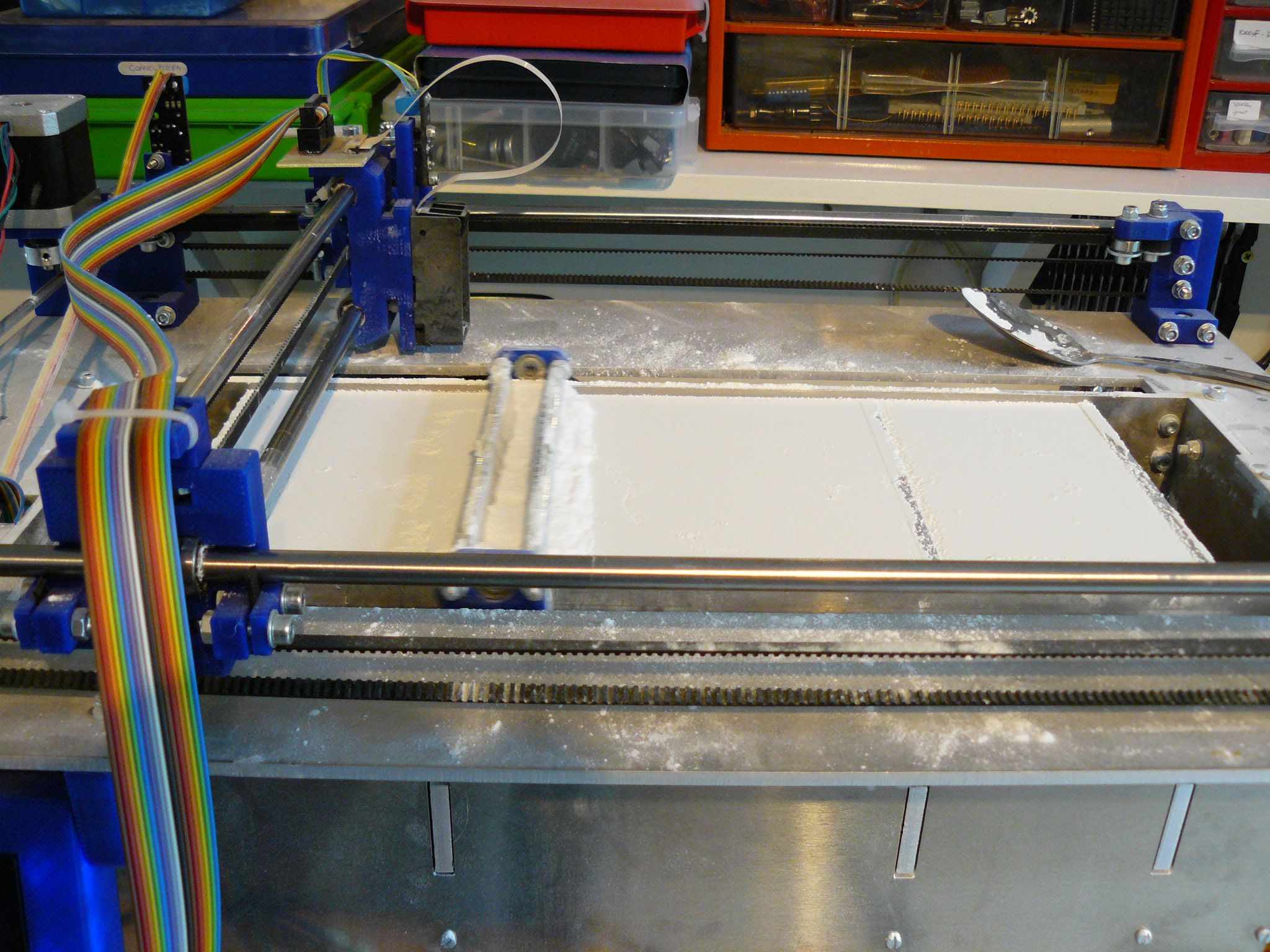 Plan B, an Open Source 3DP (powder and Inkjet) 3D Printer : 12 Steps (with Pictures) - Instructables