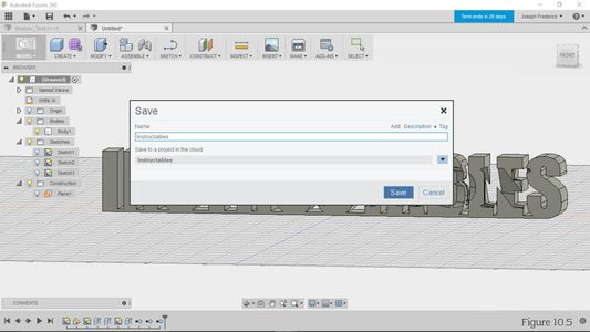 Design, Model, and 3D Print an Optical Illusion Name Plate Using ...