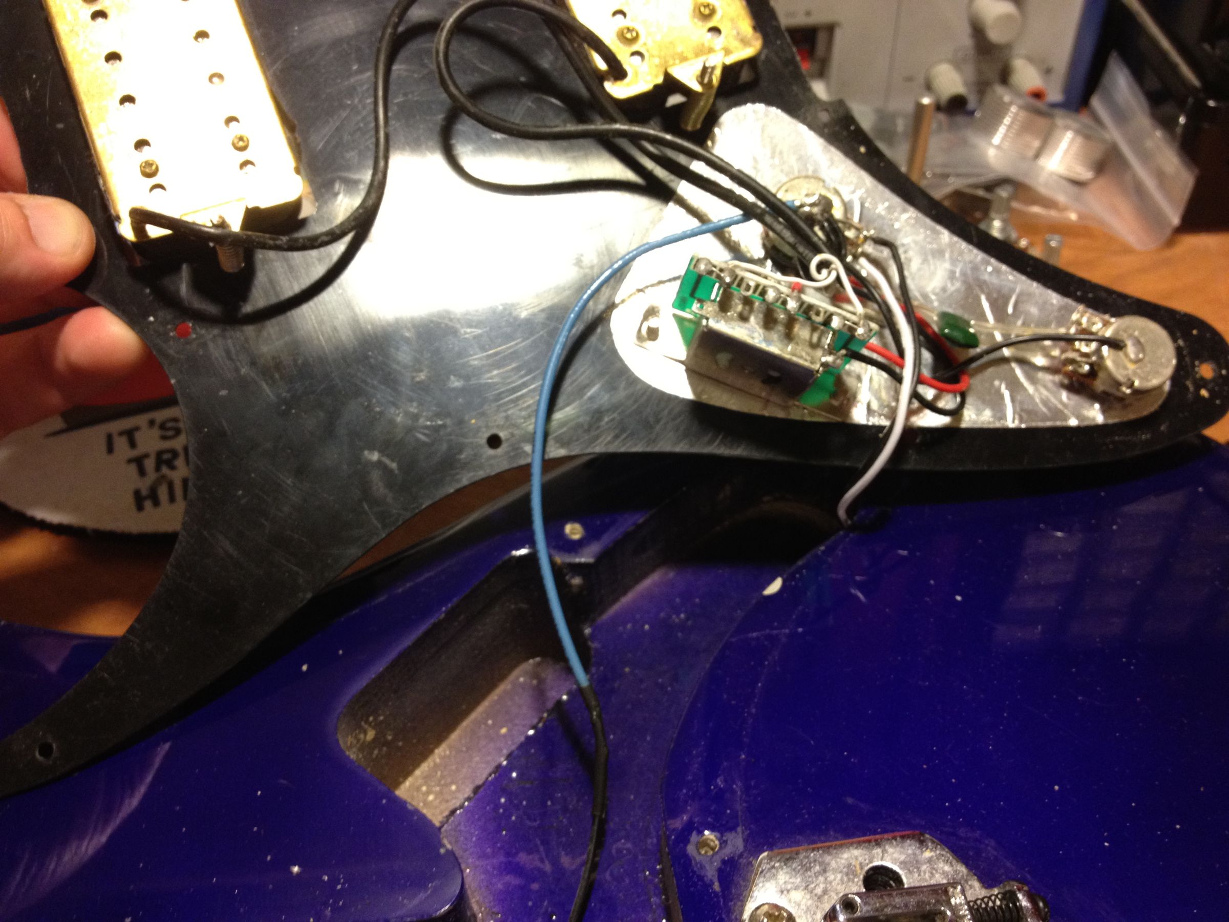 Make Your Guitar's Humbuckers Switchable to Single Coils : 5 Steps ...