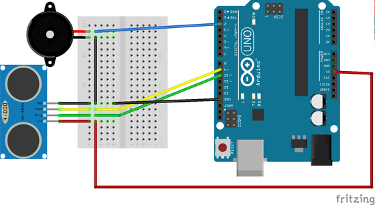 Detecting Obstacles And Warning Arduino Ultrasonic And Buzzer 4 Steps With Pictures