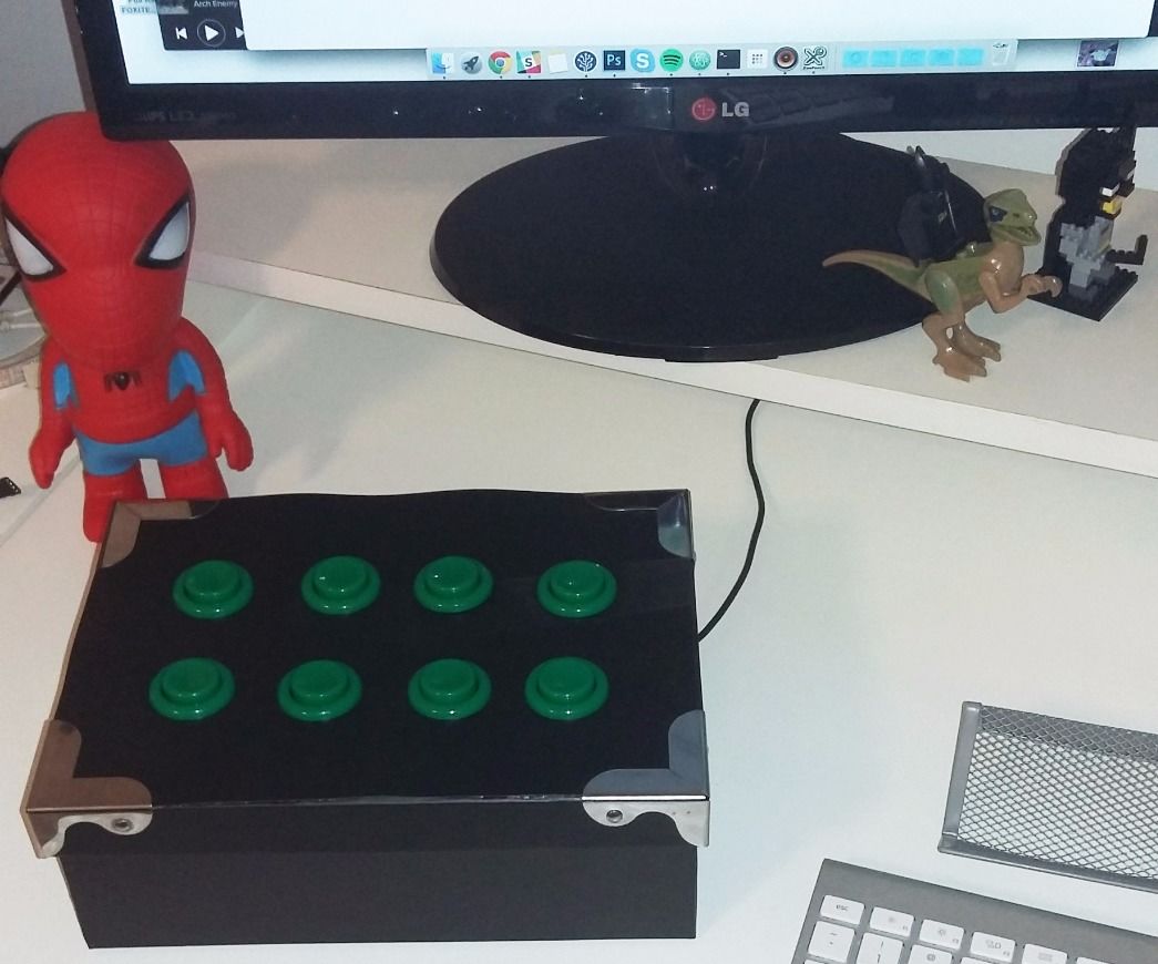 Arduino Programmable Button Panel As Keyboard 6 Steps Instructables