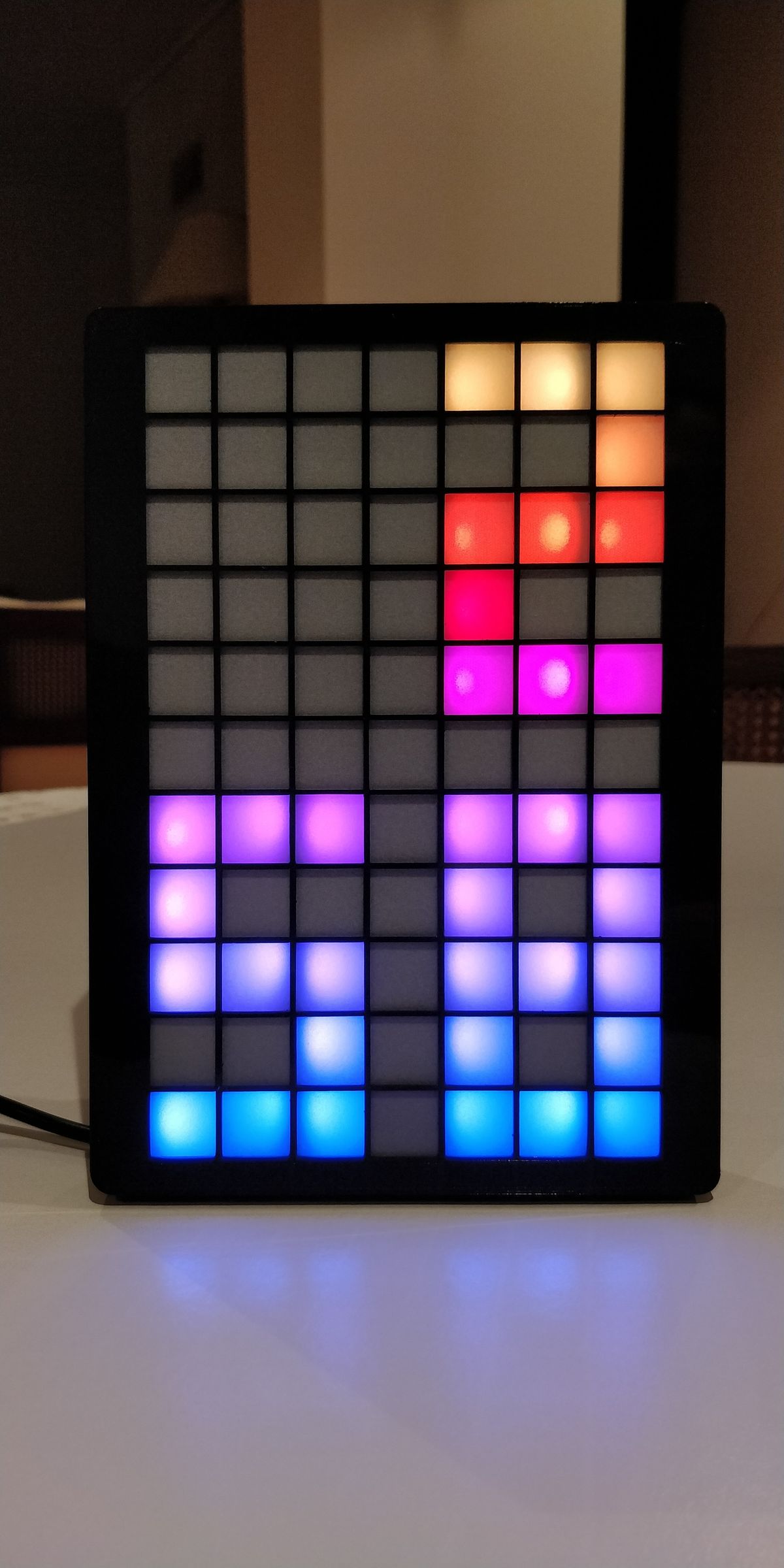 Lazy Grid Clock V2 : 6 Steps (with Pictures) - Instructables