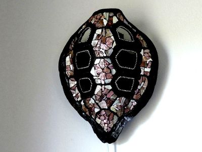 Turtle Shell Mosaic Sconce : 4 Steps (with Pictures) - Instructables