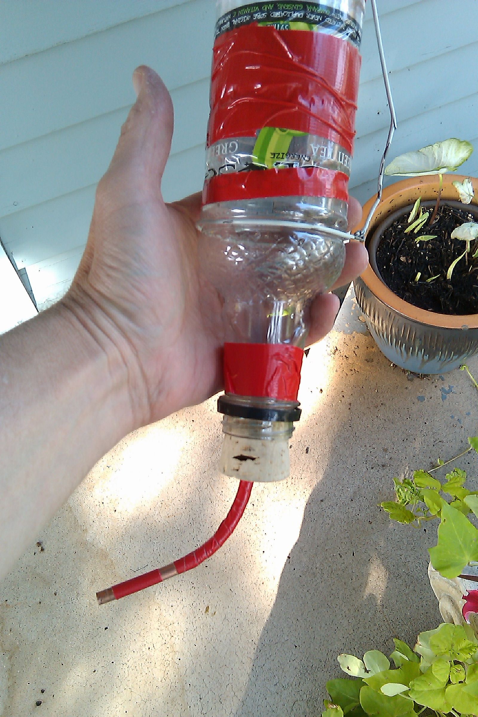 Water Bottle Hummingbird Feeder : 8 Steps - Instructables