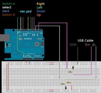 Convert a NES Gamepad to USB With Arduino : 12 Steps (with Pictures ...