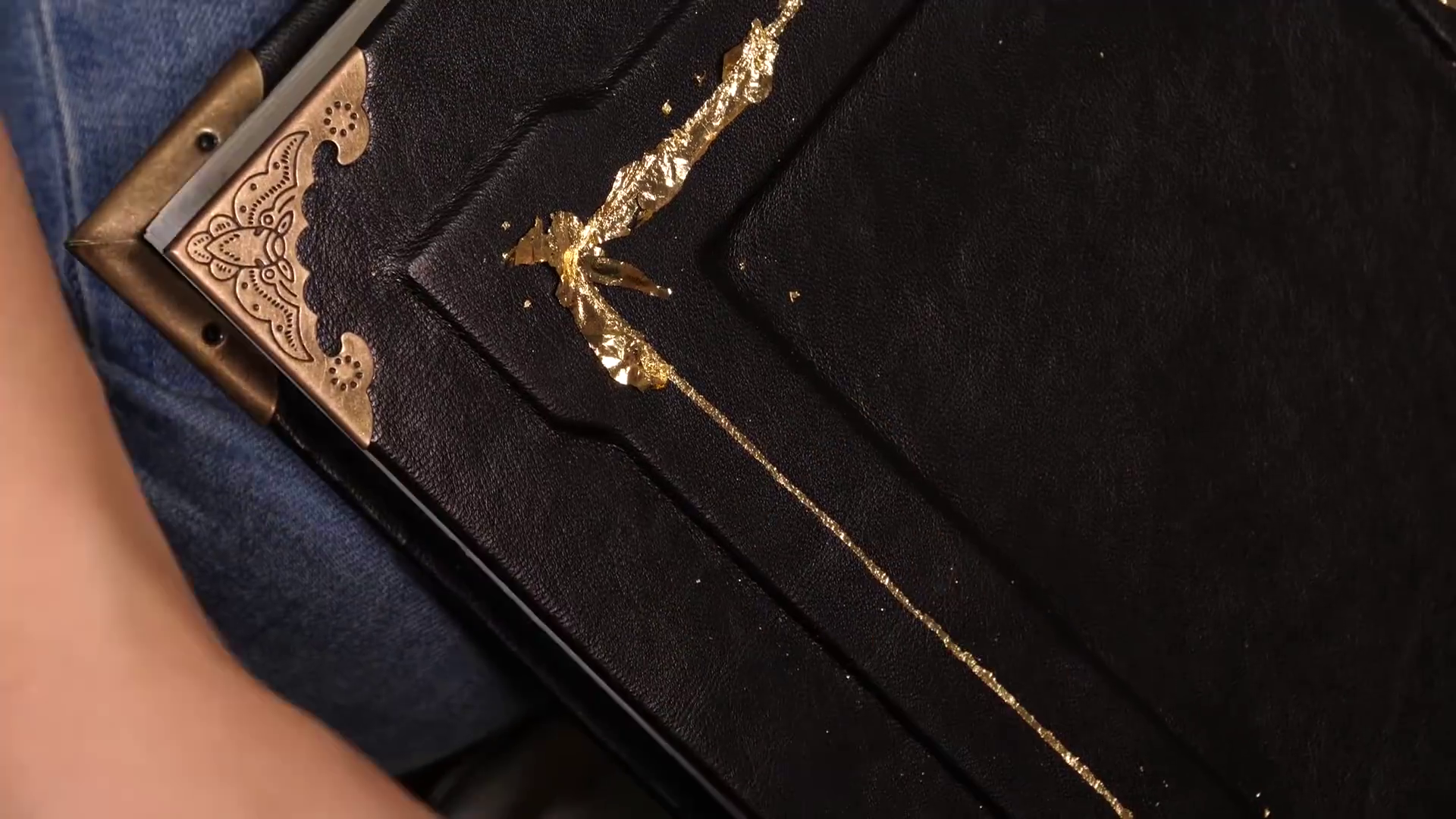 Black Magic Leather Grimoire - Bookbinding Tutorial : 17 Steps (with Pictures) - Instructables