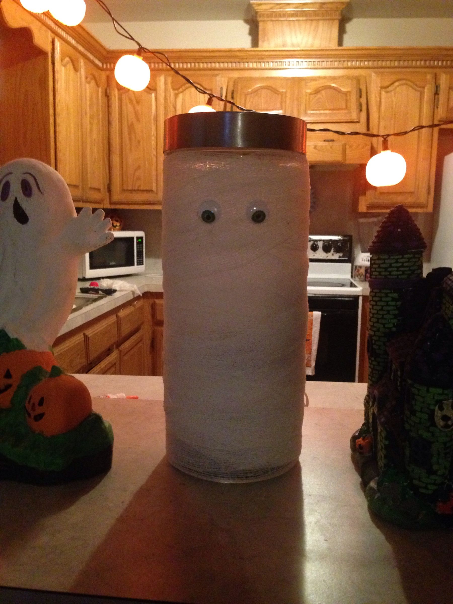 Cute Mummy Candy Jar : 3 Steps - Instructables