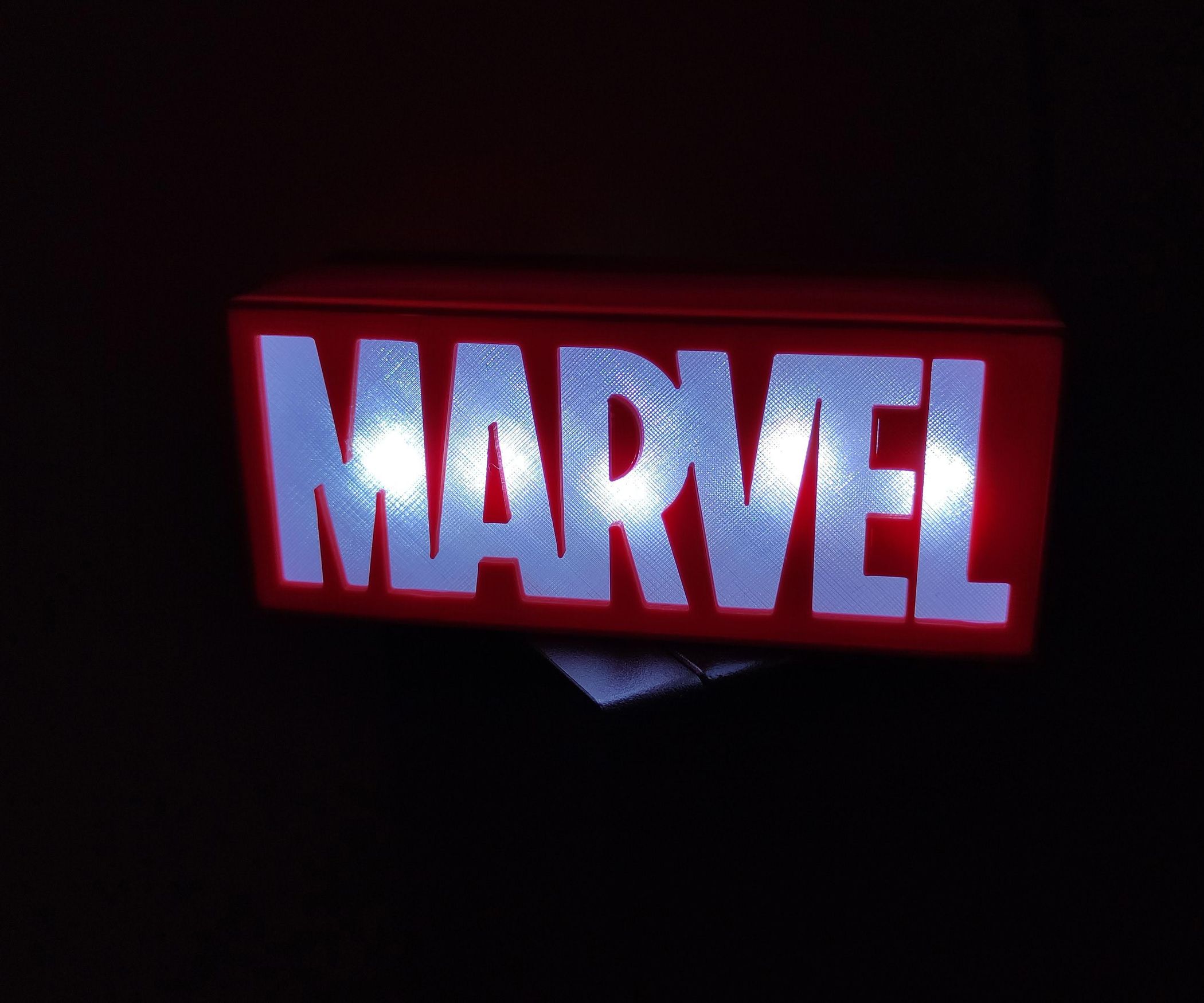DIY Marvel (and Other!) USB LED Light Box : 7 Steps (with Pictures ...