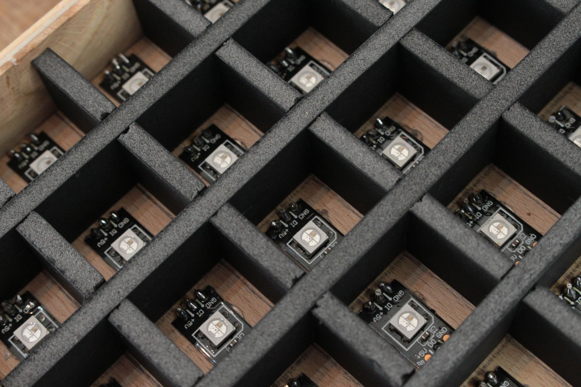 Make Your Own 10x10 LED Matrix : 5 Steps (with Pictures) - Instructables