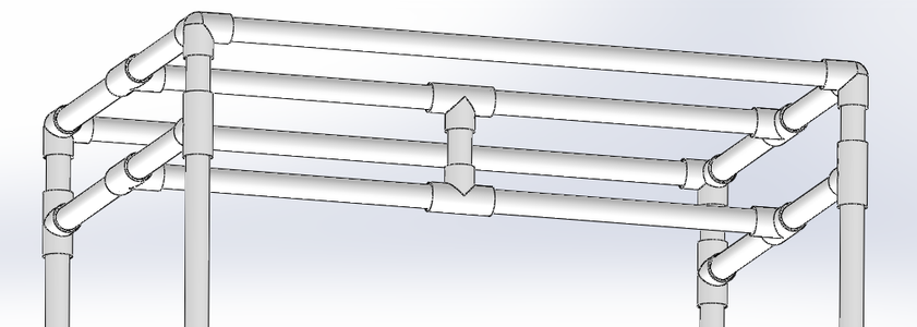 How to Make a Closet Organizer Out of PVC : 8 Steps (with Pictures ...