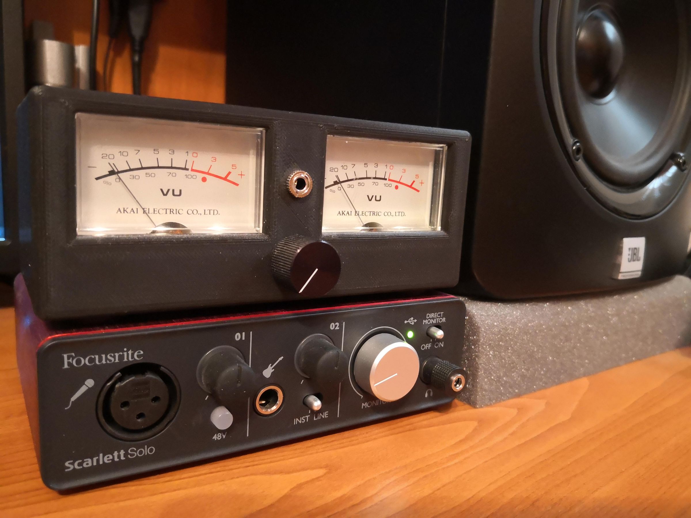 Retro Analog Audio VU Meter From Scratch! : 7 Steps (with Pictures ...
