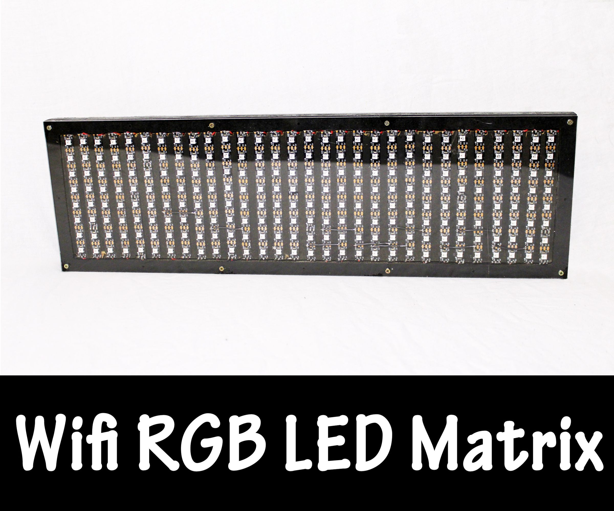 Wifi Dot Matrix Sign : 11 Steps (with Pictures) - Instructables