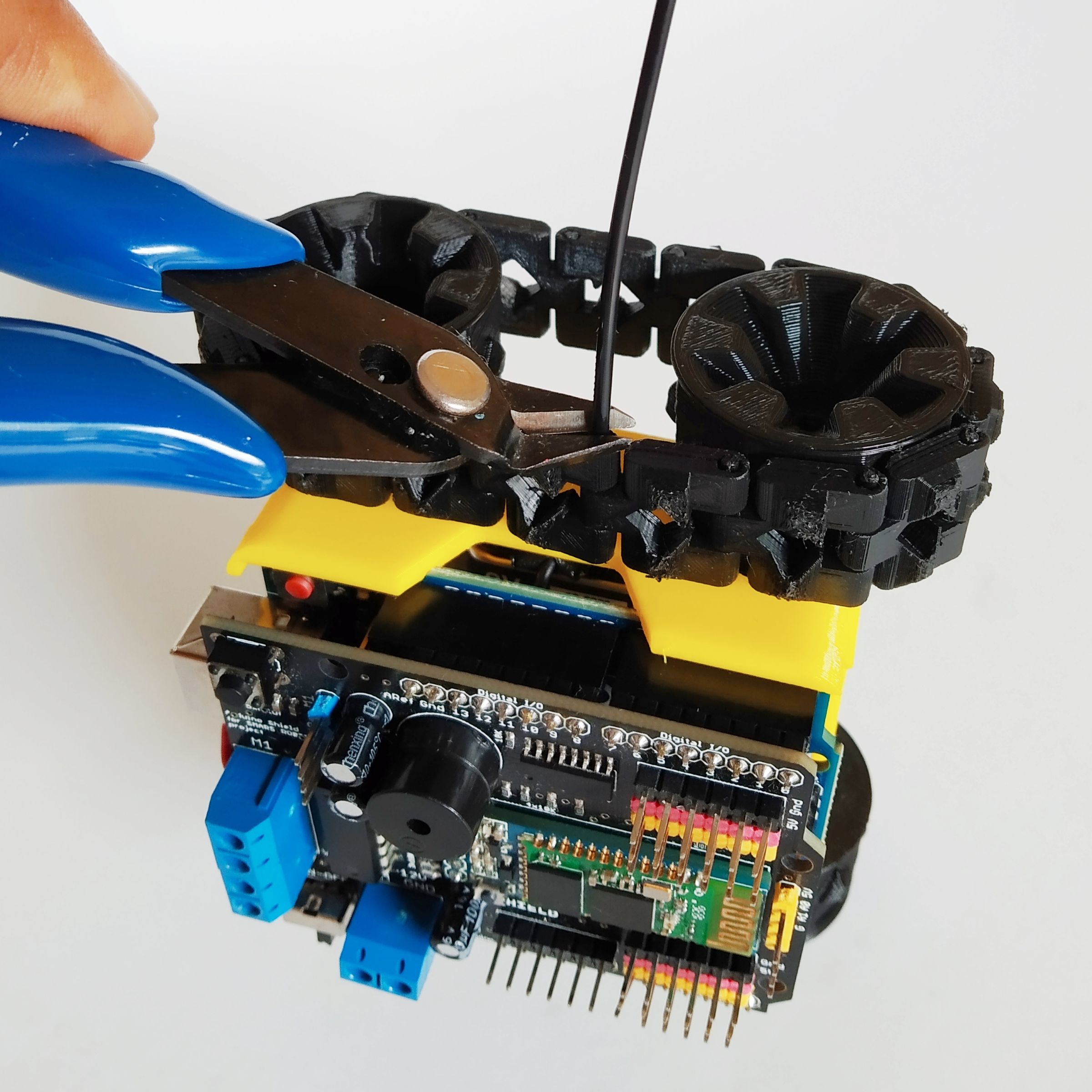 How to Build SMARS Robot - Arduino Smart Robot Tank Bluetooth : 16 ...